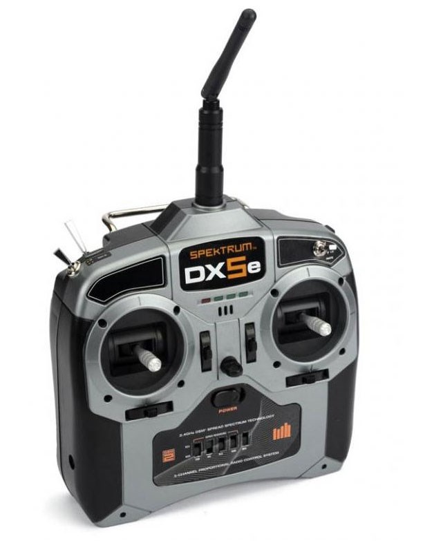Spektrum DX5e DSM2/DSMX 2.4GHz med AR610 - elefun.no - Radiostyrt hobby