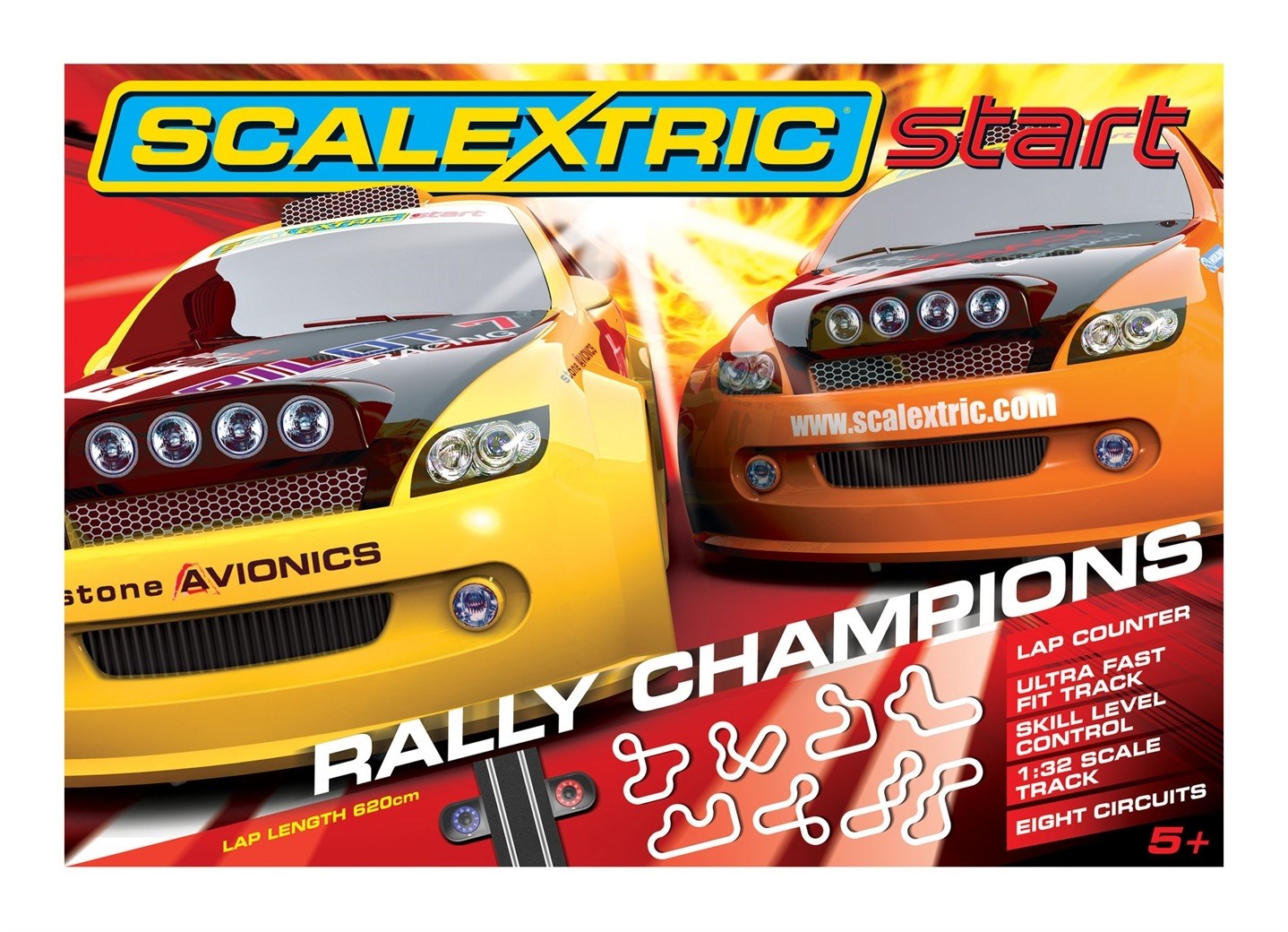 Scalextric Bilbane - START Rally Champions