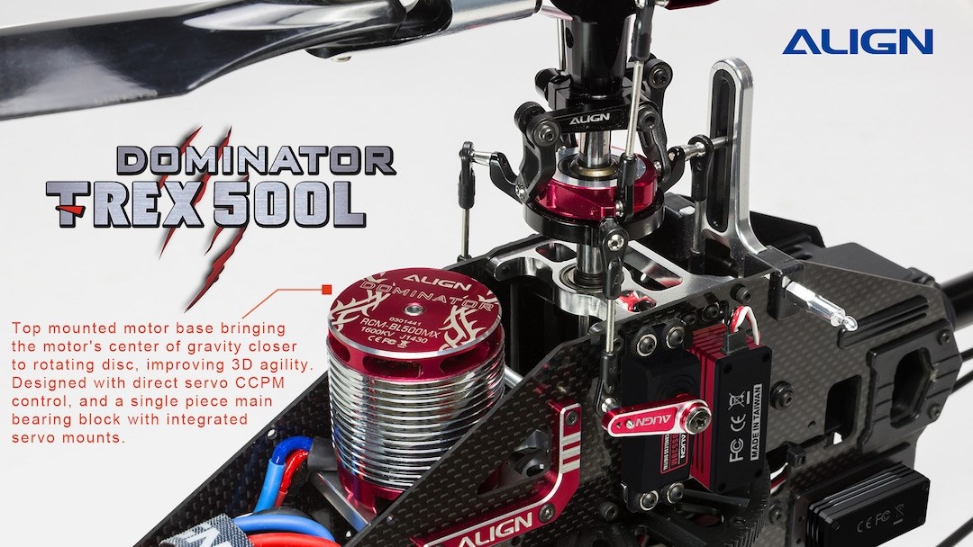Align T-Rex 500L Dominator Super Combo BeastX