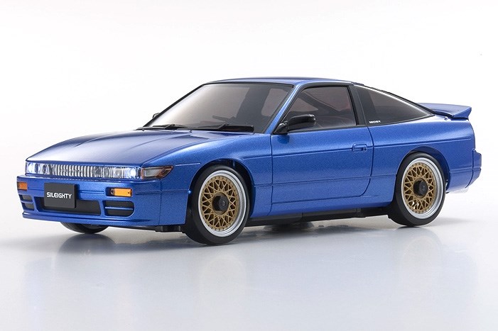 Kyosho Mini-Z AWD Nissan Sileighty Blue med Gyro