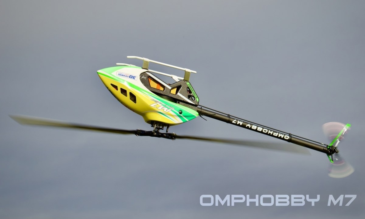 OMP Hobby M7 KIT Helikopter m/blader - Yellow
