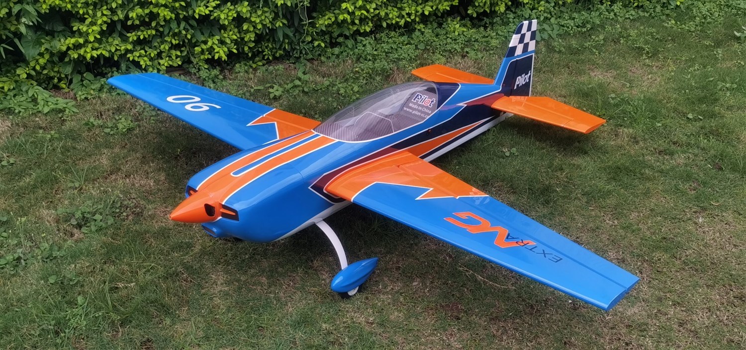 Pilot-RC Extra NG 90inch ARF - Blue/Orange/White