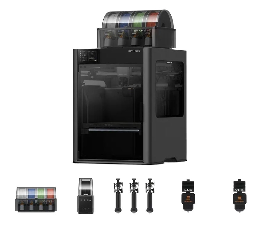 Bambu Lab H2C Ultimate Set - 3D-Printer